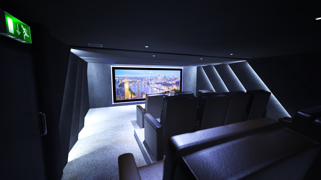 Residents Cinema - Our Stunning Private Screening Room Design | Imagine ...